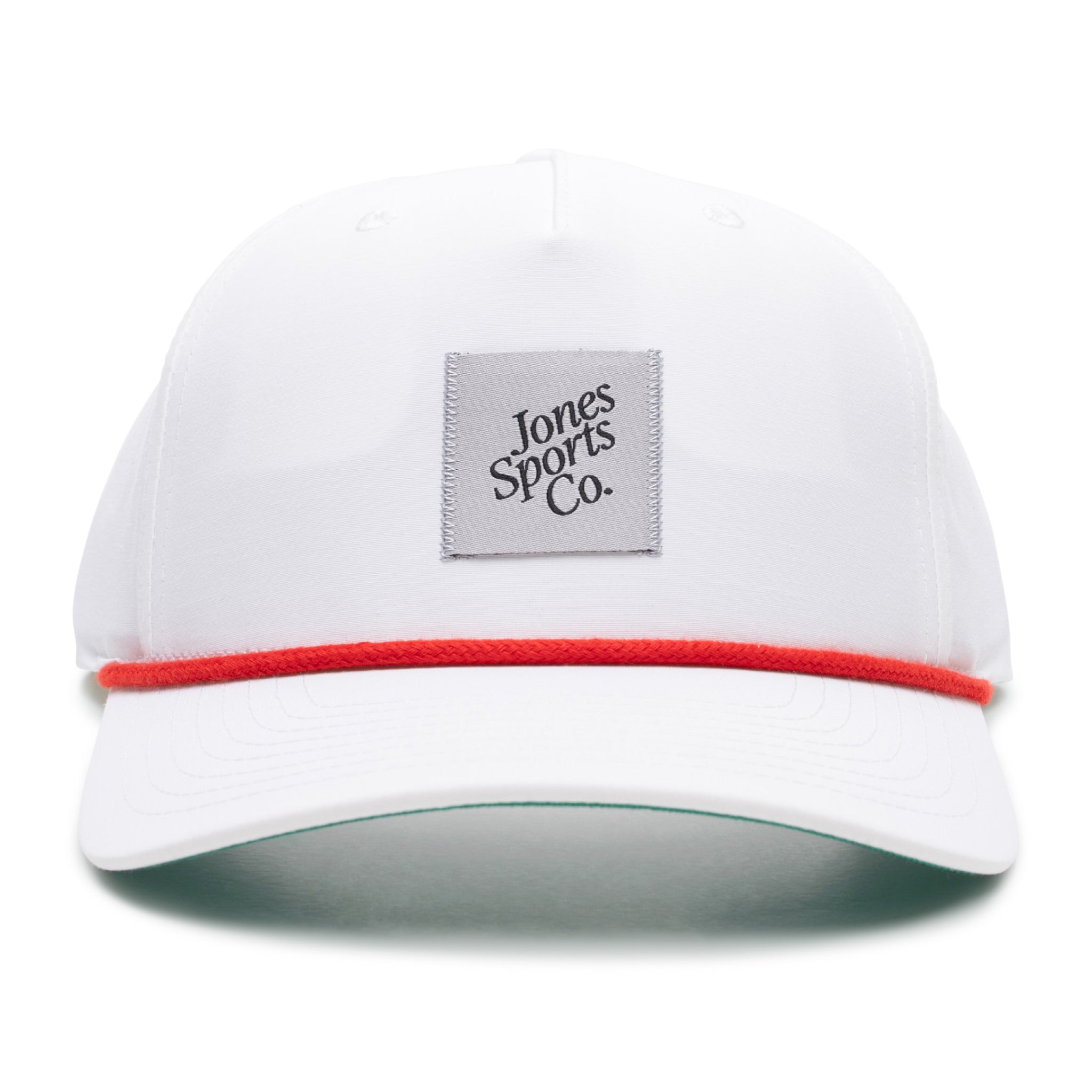 JSC Patch Rope Hat - White/Red – Jones Golf Bags