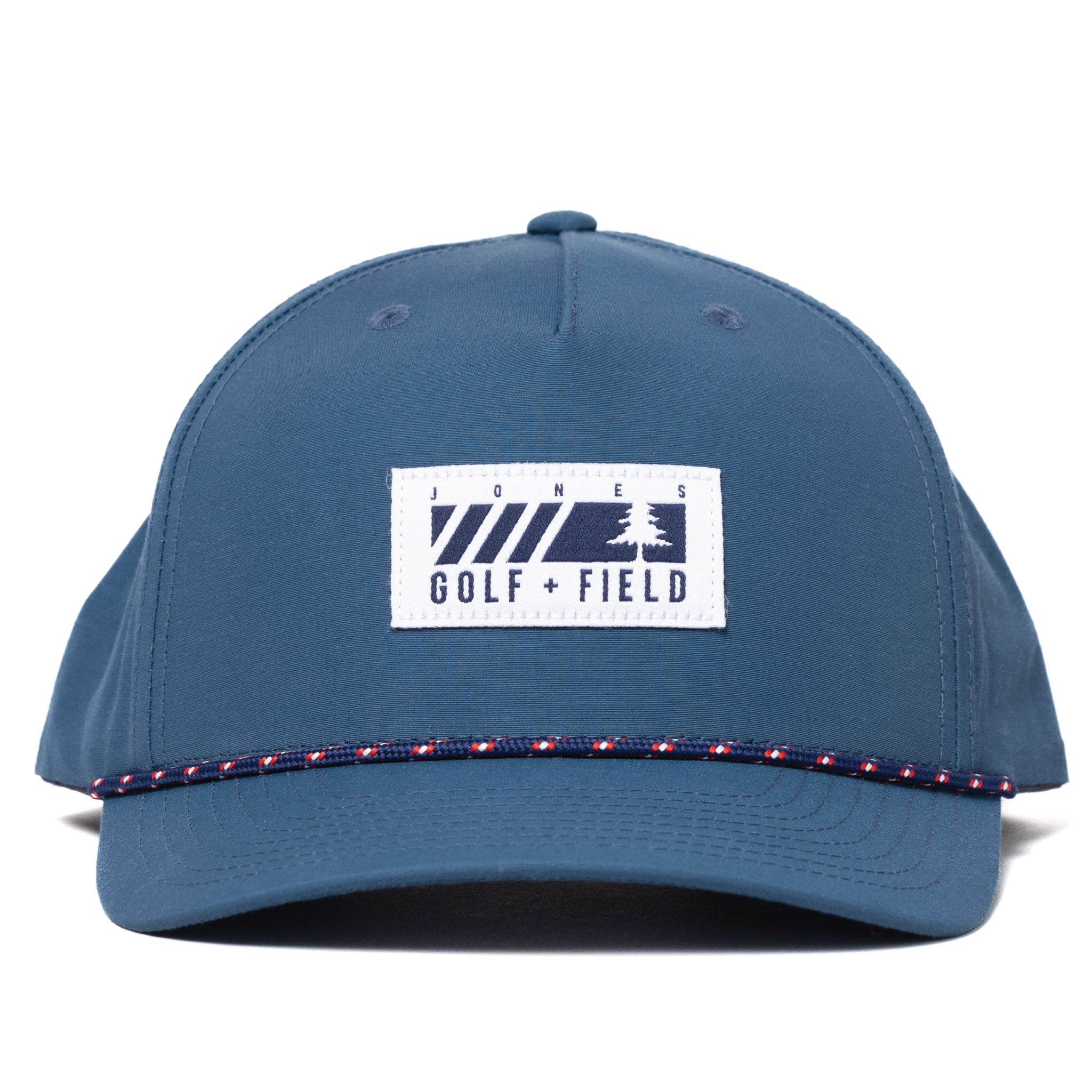 Golf + Field Rope Hat - Steel Blue – Jones Golf Bags
