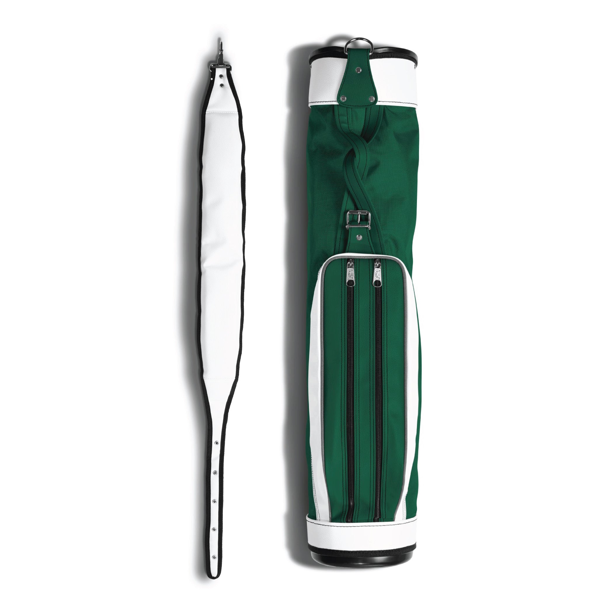 Original Jones Bag - Green/White – Jones Golf Bags